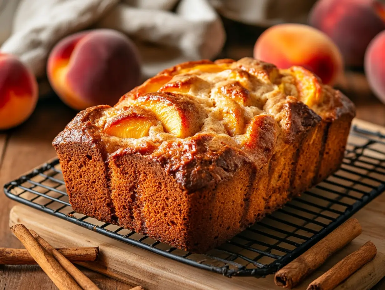 Cinnamon Peach Loaf – 1 Cozy Favorite You’ll Crave Again