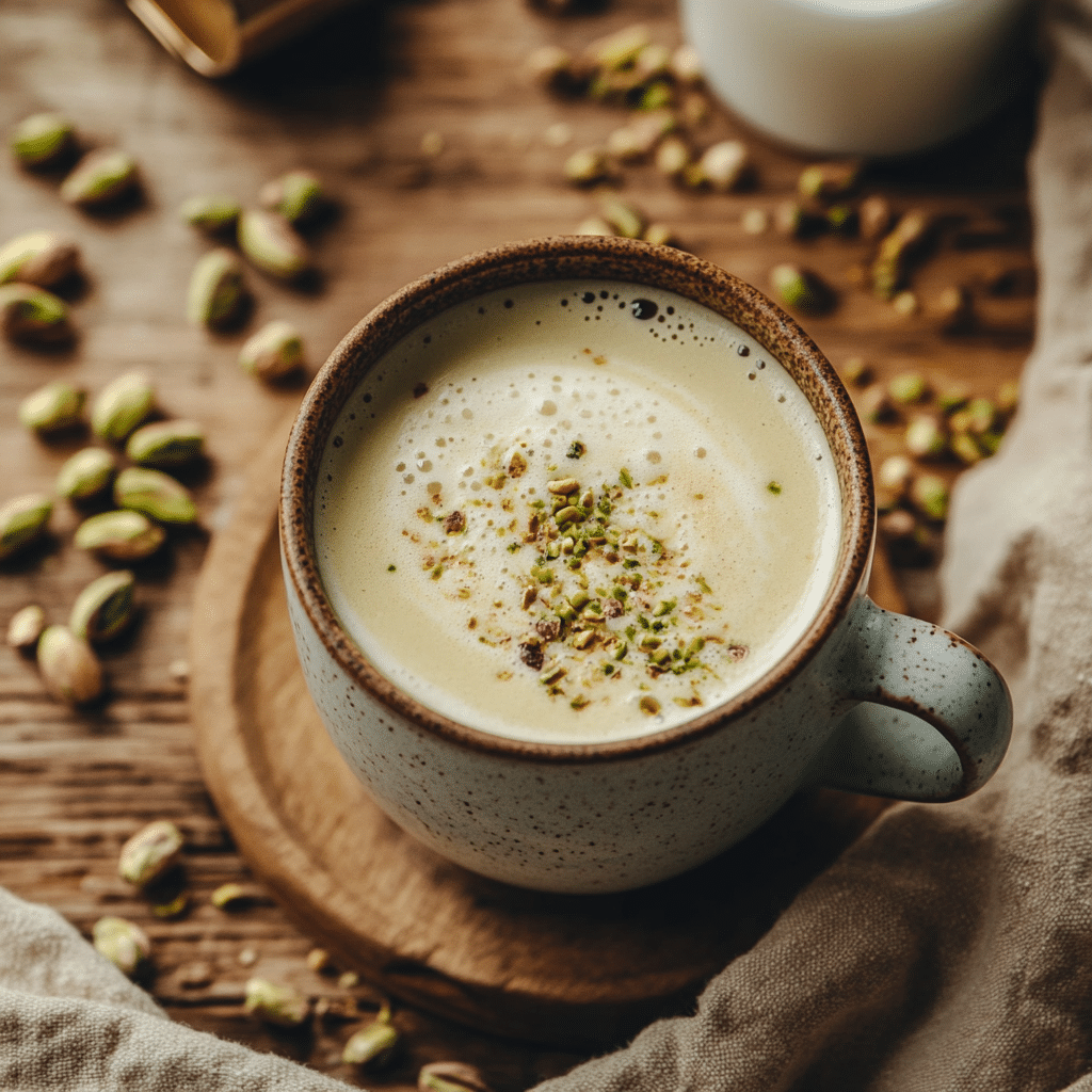 Pistachio Cream Latte – 1 Amazing Homemade Favorite Recipe