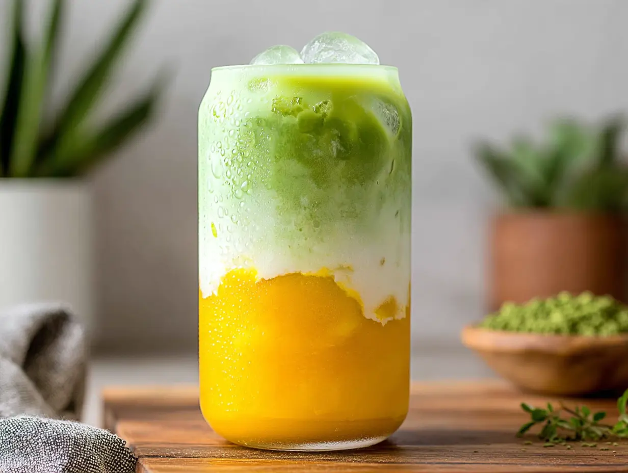 Matcha Mango Iced Latte – Amazing 5-Minute Flavor Boost