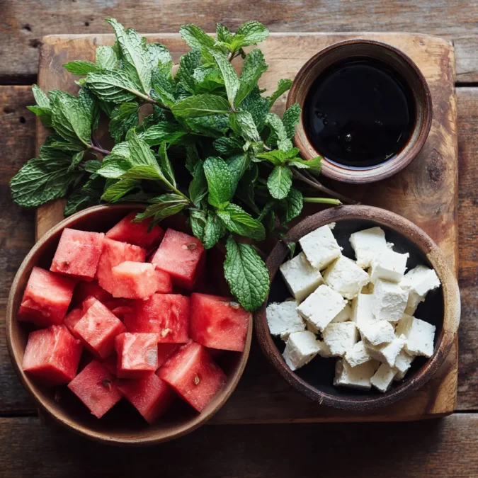 Watermelon and Feta cheese Skewers – 5-Star Easy Appetizer