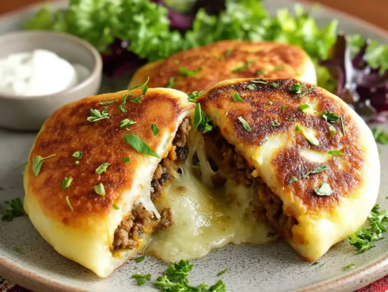 High Protein Cheesy Beef Potato Pockets | 30g+ Easy & Worthy