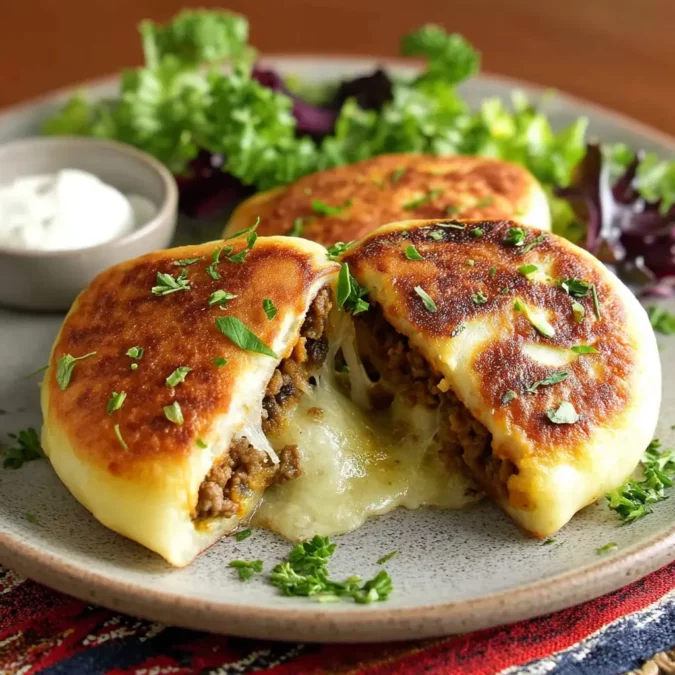 High Protein Cheesy Beef Potato Pockets | 30g+ Easy & Worthy