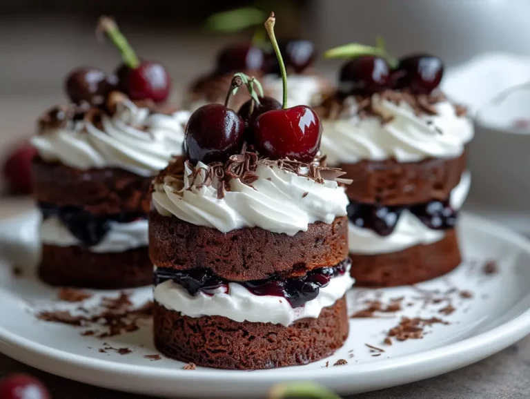 Mini Black Forest Cake – 5-Step Stunning Recipe You’ll Love