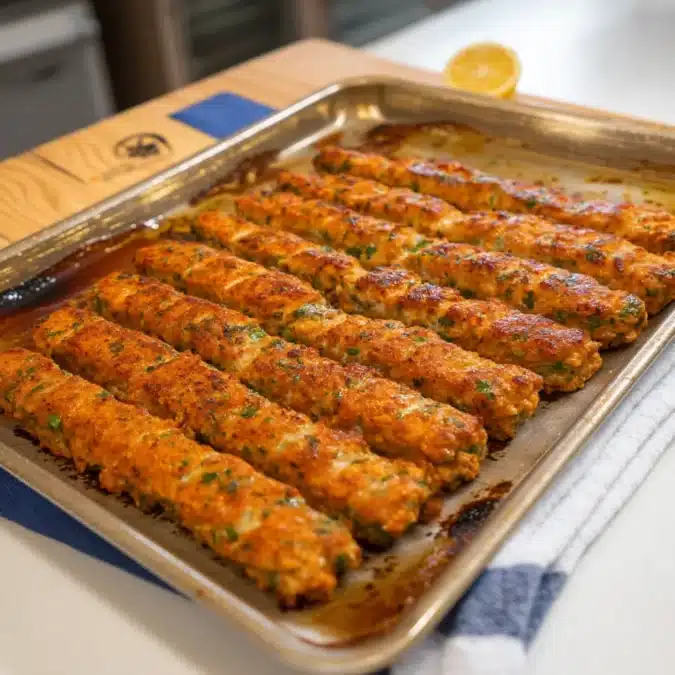 Sheet Pan Chicken Kofta Wraps – 5-Star Best Dinner Flavorful