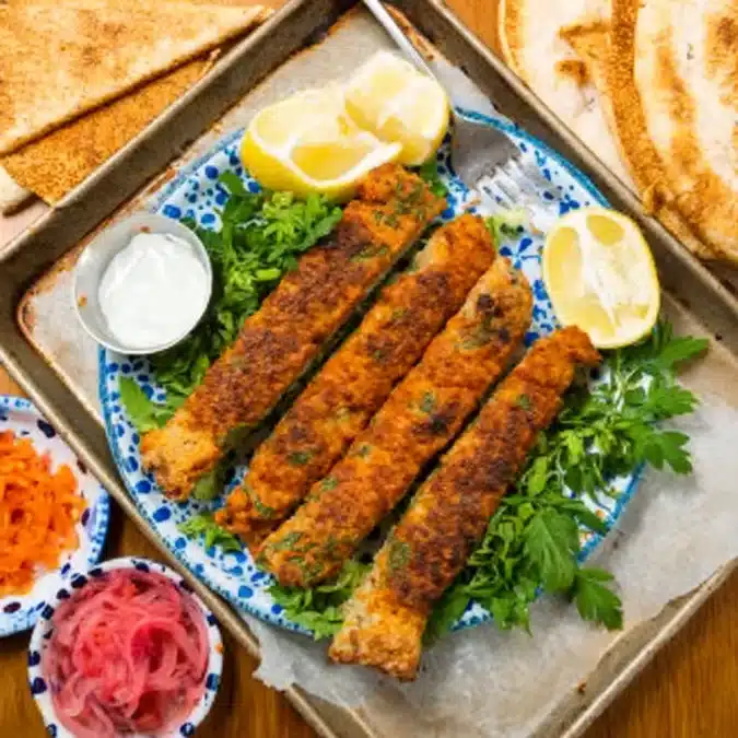 Sheet Pan Chicken Kofta Wraps – 5-Star Best Dinner Flavorful