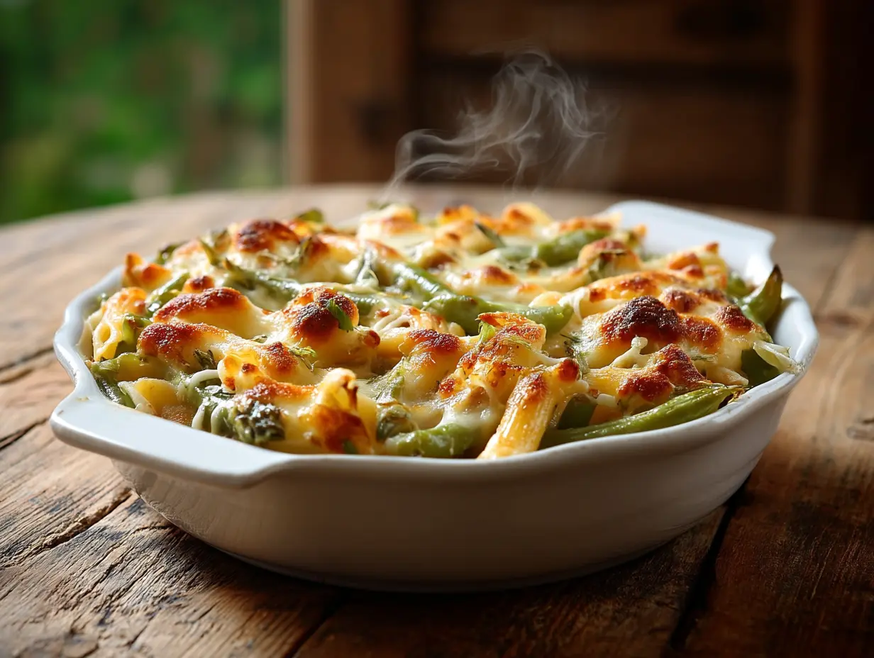 Green Bean Pasta Casserole – 1 Easy Way to Reinvent Leftover