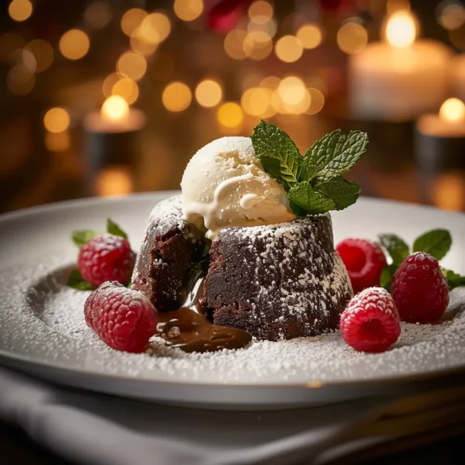 Gluten Free Molten Lava Cake: Stunning 12-Minute Dessert
