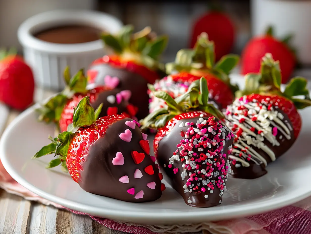 Valentines Strawberries – N°1 Best Sweet Romantic dessert