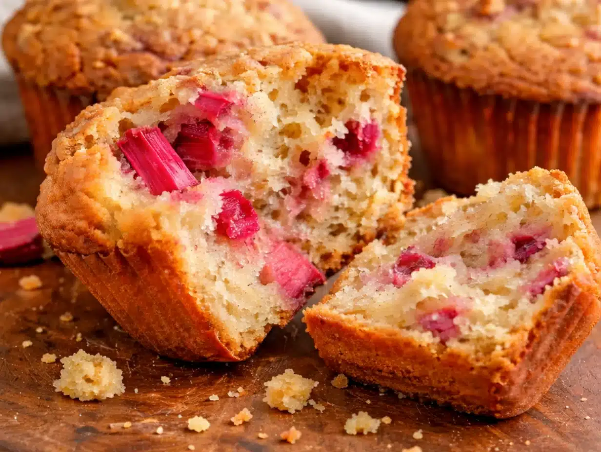 Rhubarb Muffins: 7 Simple Secrets for Soft, Amazing Texture