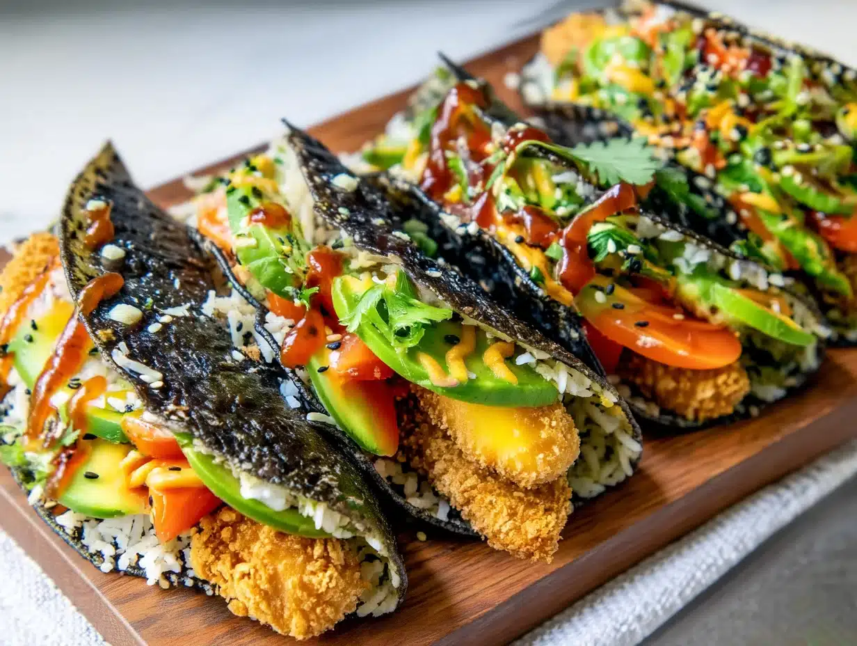 Viral Sushi Tacos: 5 Easy Steps for a Crispy, Irresistible Bite