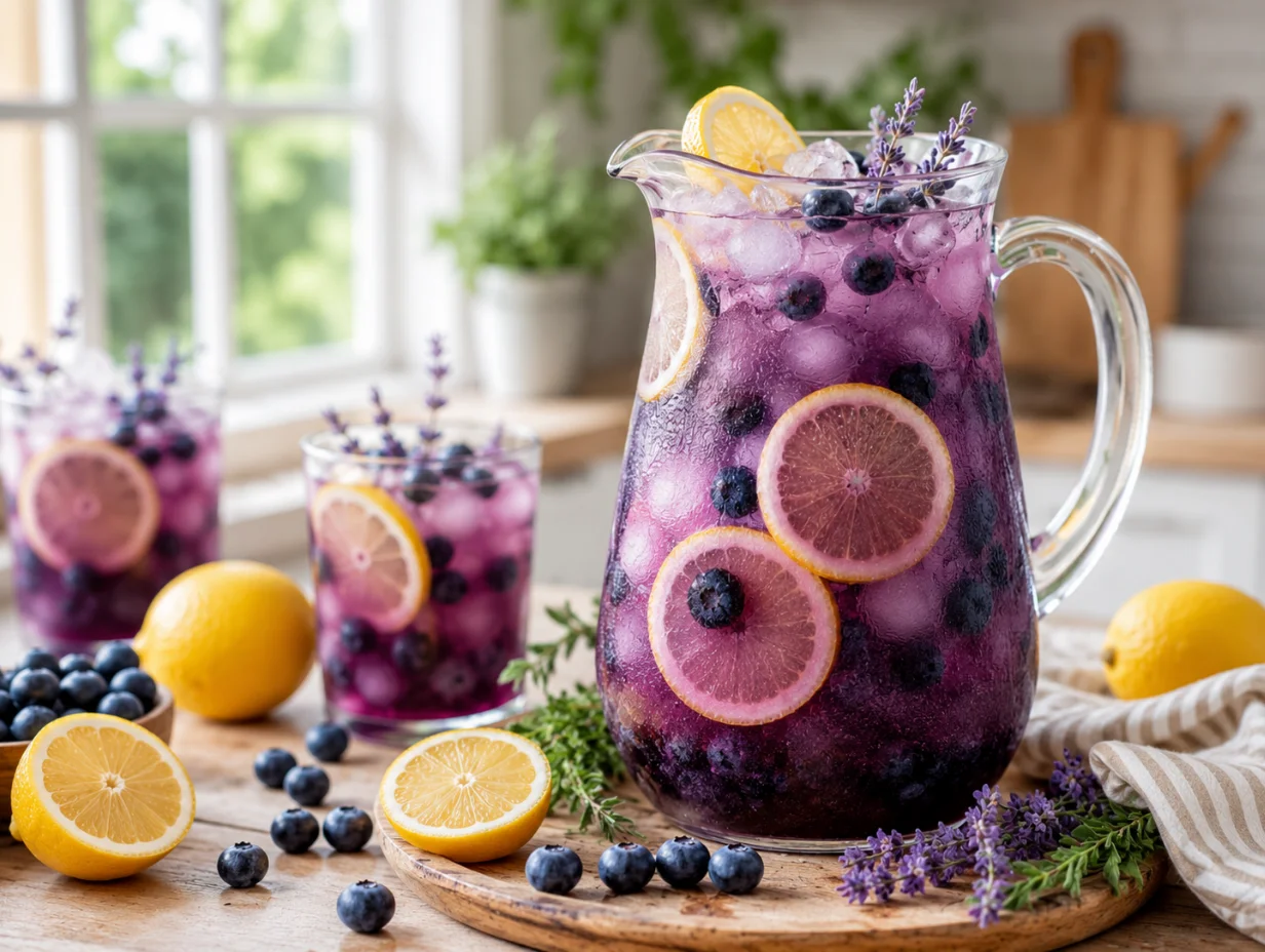 Blueberry Lavender Lemonade : best 2026 Summer Drink
